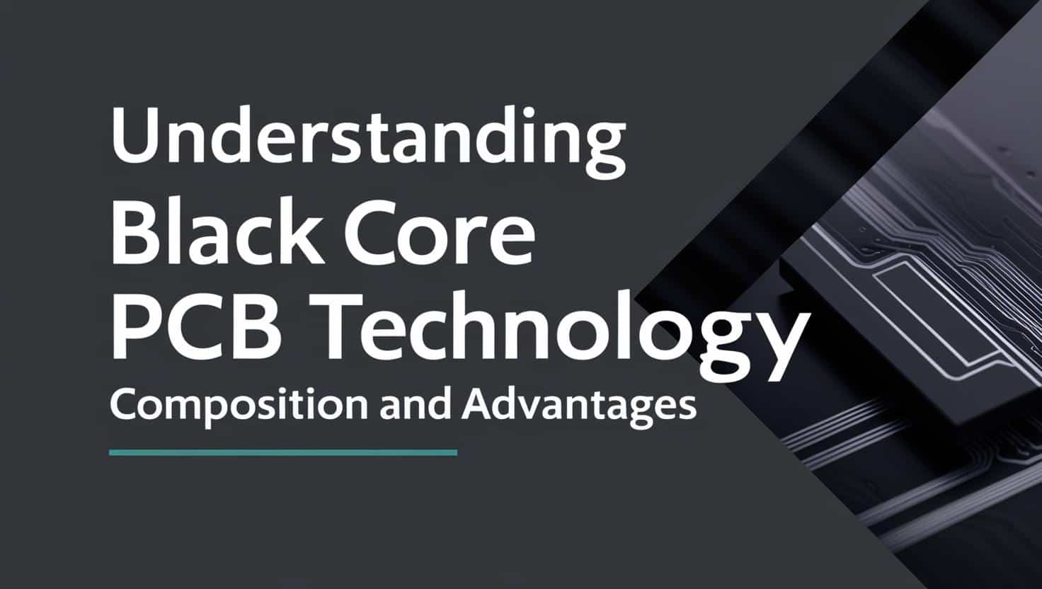 Understanding Black Core PCB: Composition and Advantages